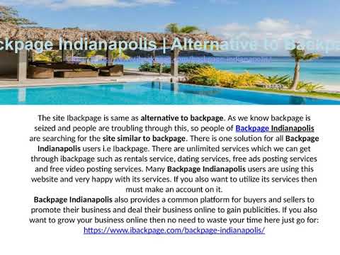 Backpage Indianapolis Indiana Escorts St Augustine Fl